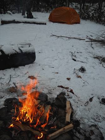 West Prong and Good Ole Campsite #18